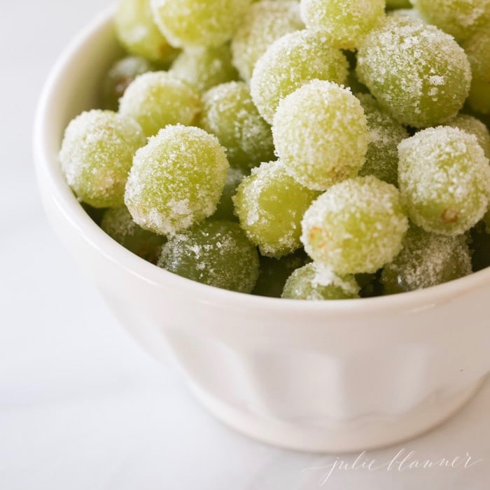 I Made This! Sugared Grapes Soaked in Prosecco – Steph Wines